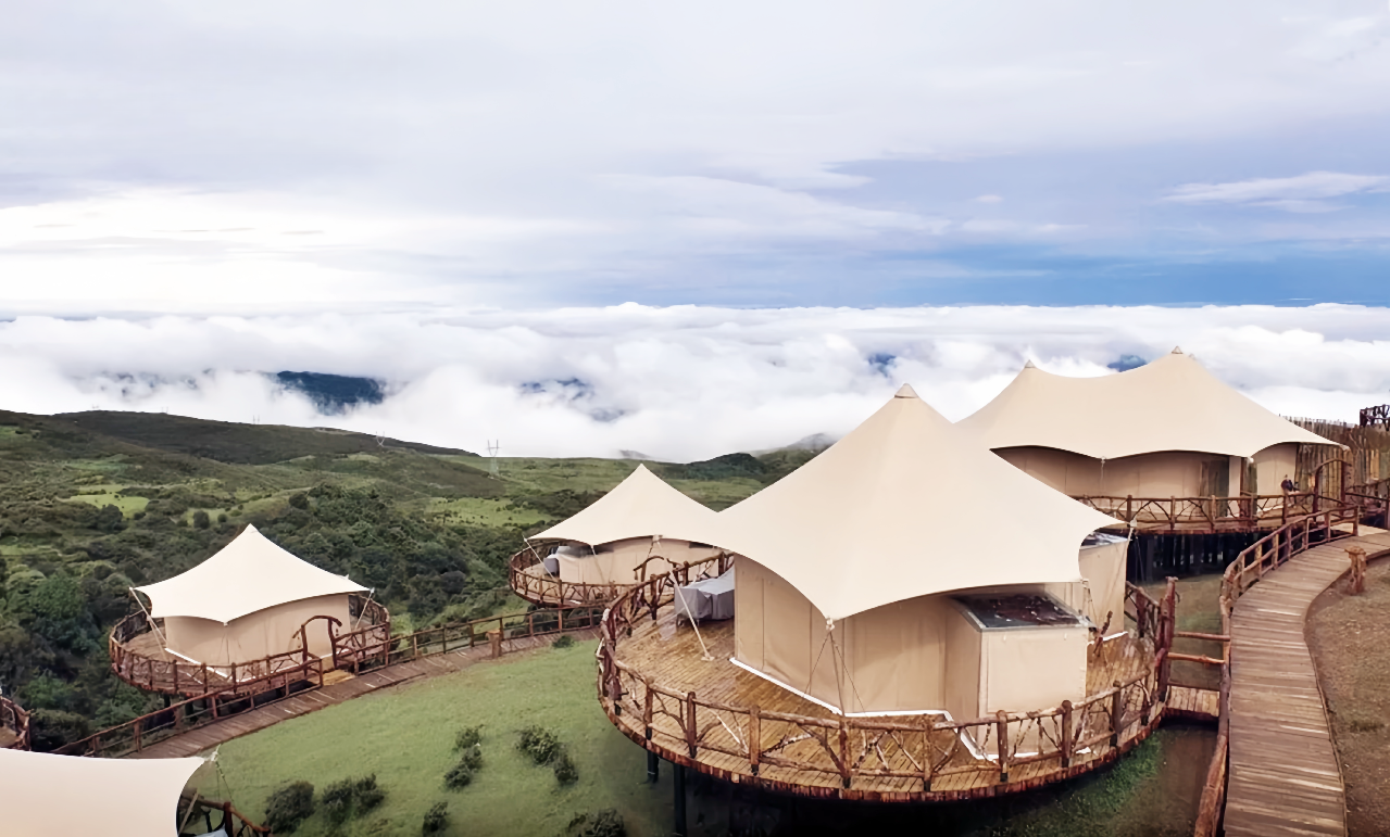 Cicada Luxury Glamping Tent | Elevated Eco Resort Accommodation